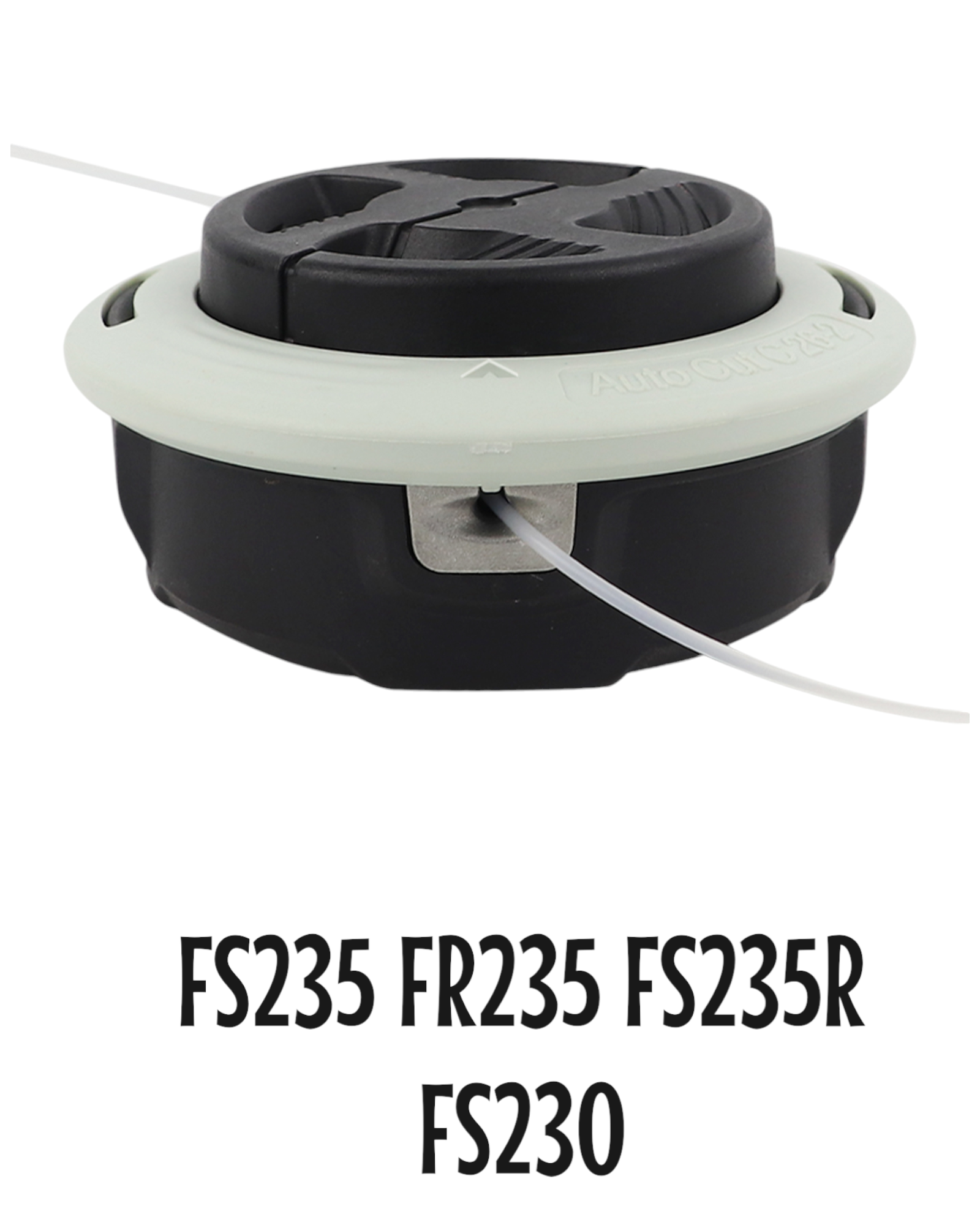 Cabezal De Desbrozadora Para Stihl FS235 FR235 FS235R FS230 Blanco y N ...